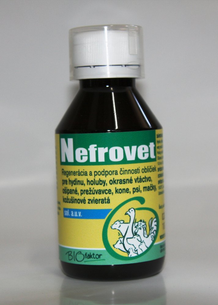 Nefrovet 100ml | VETSERVIS - Prípravky pre zvieratá, veterinárna ...